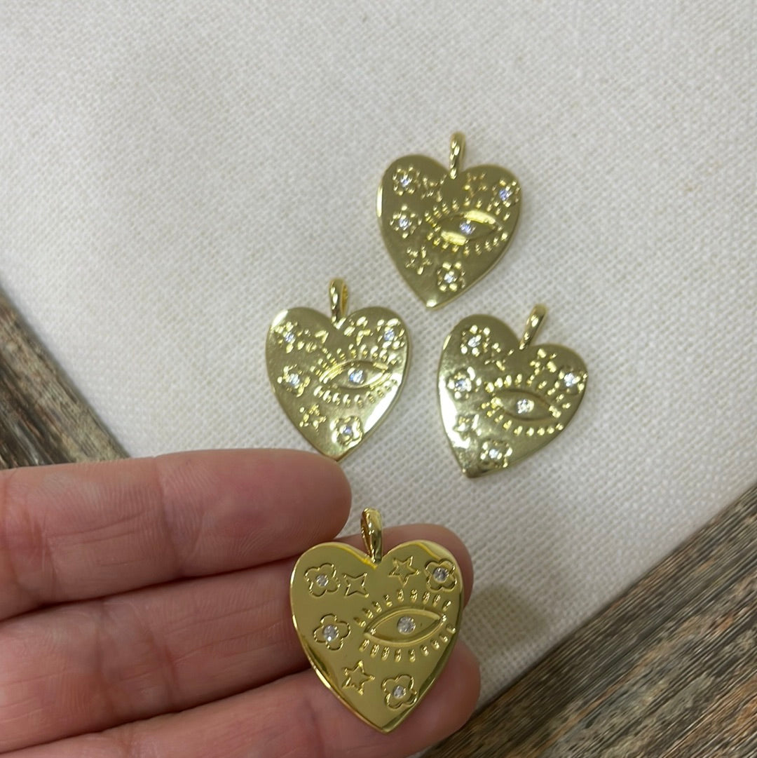 Corazón ojo turco – Tienda Productos del Alma